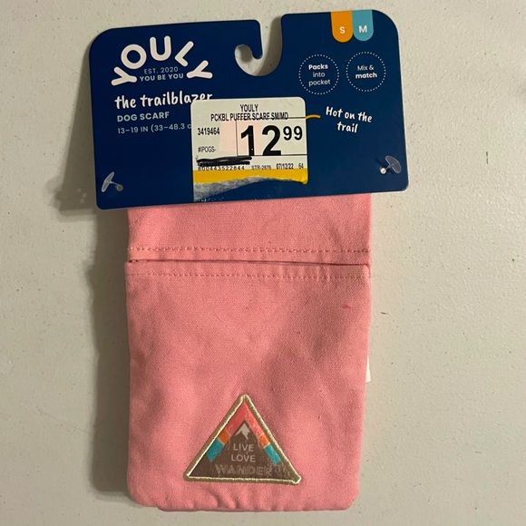 Youly | Dog | Nwt Trailblazer Dog Puffer Scarf | Poshmark